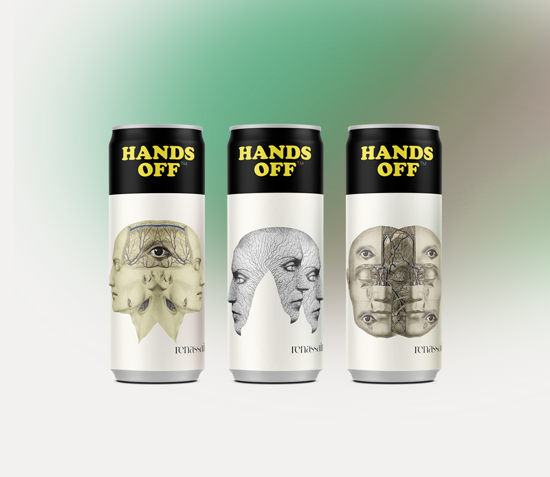 Hands off wines - Wine in can
